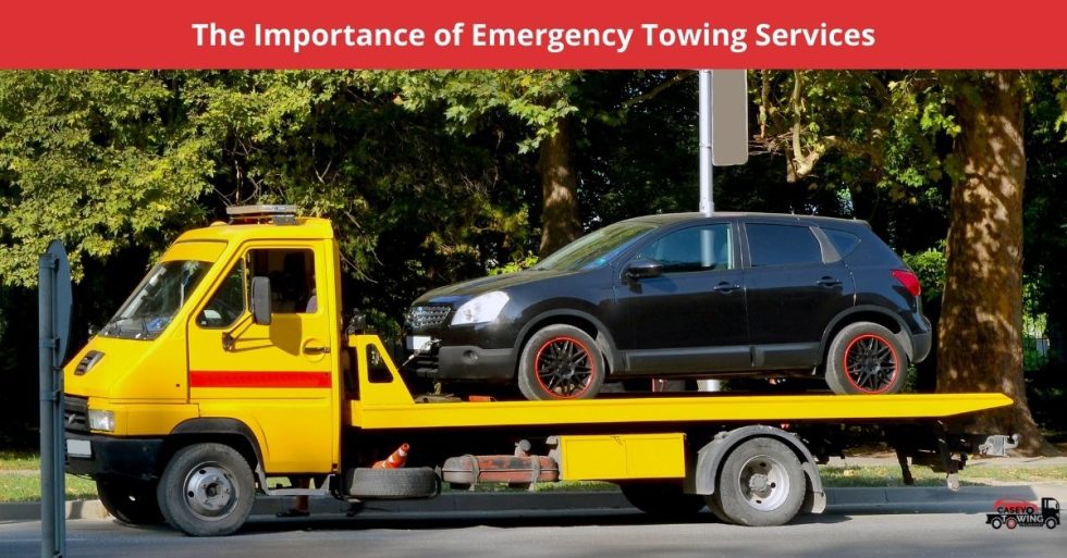 The Importance of Emergency Towing Services - Casey Towing Transport